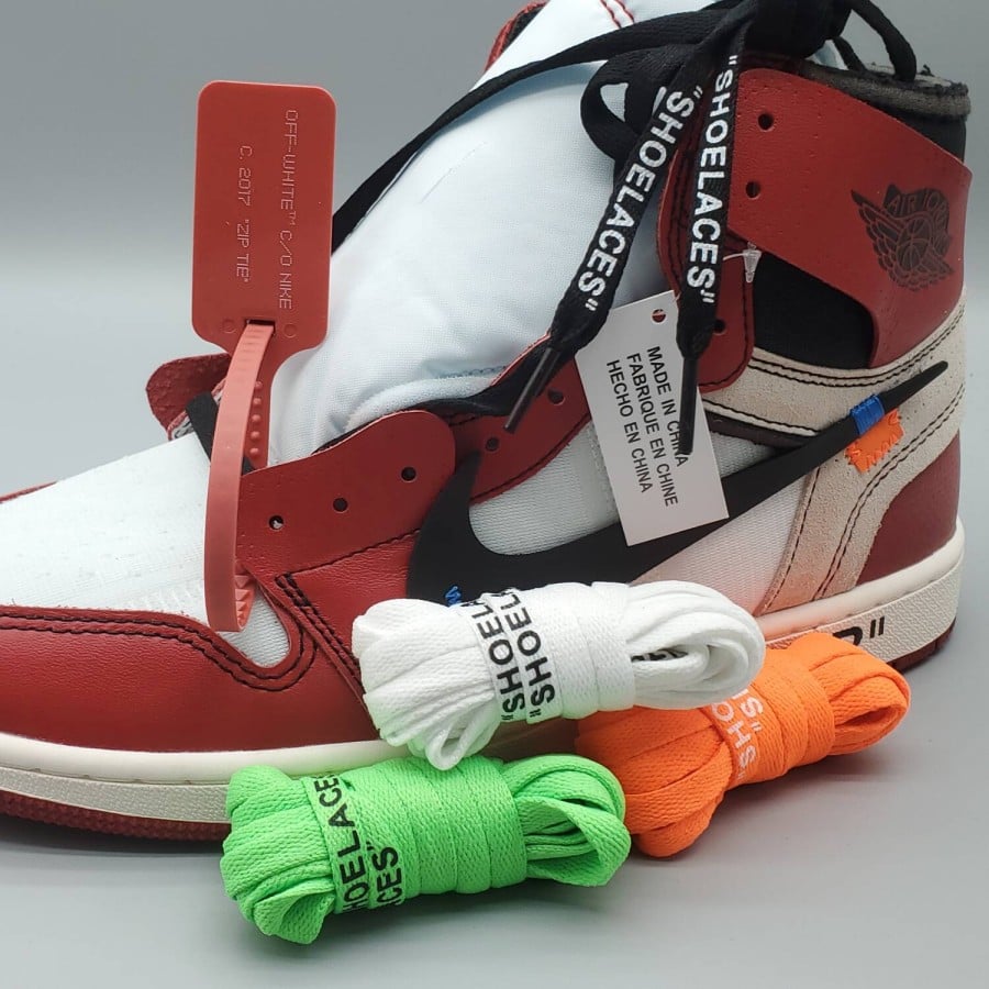Off-White x Air Jordan 1 Retro High OG 'Chicago' - AA3834-101 | HOWKICK