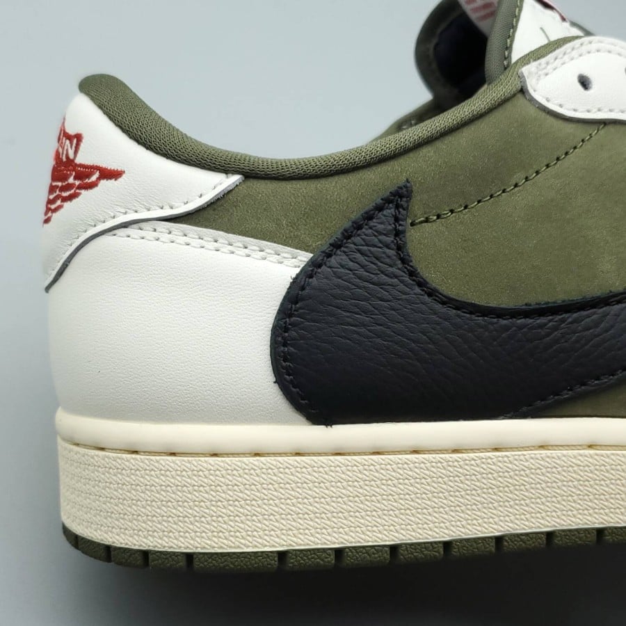Travis Scott x Air Jordan 1 Low OG SP 'Reverse Olive / Medium Olive ...